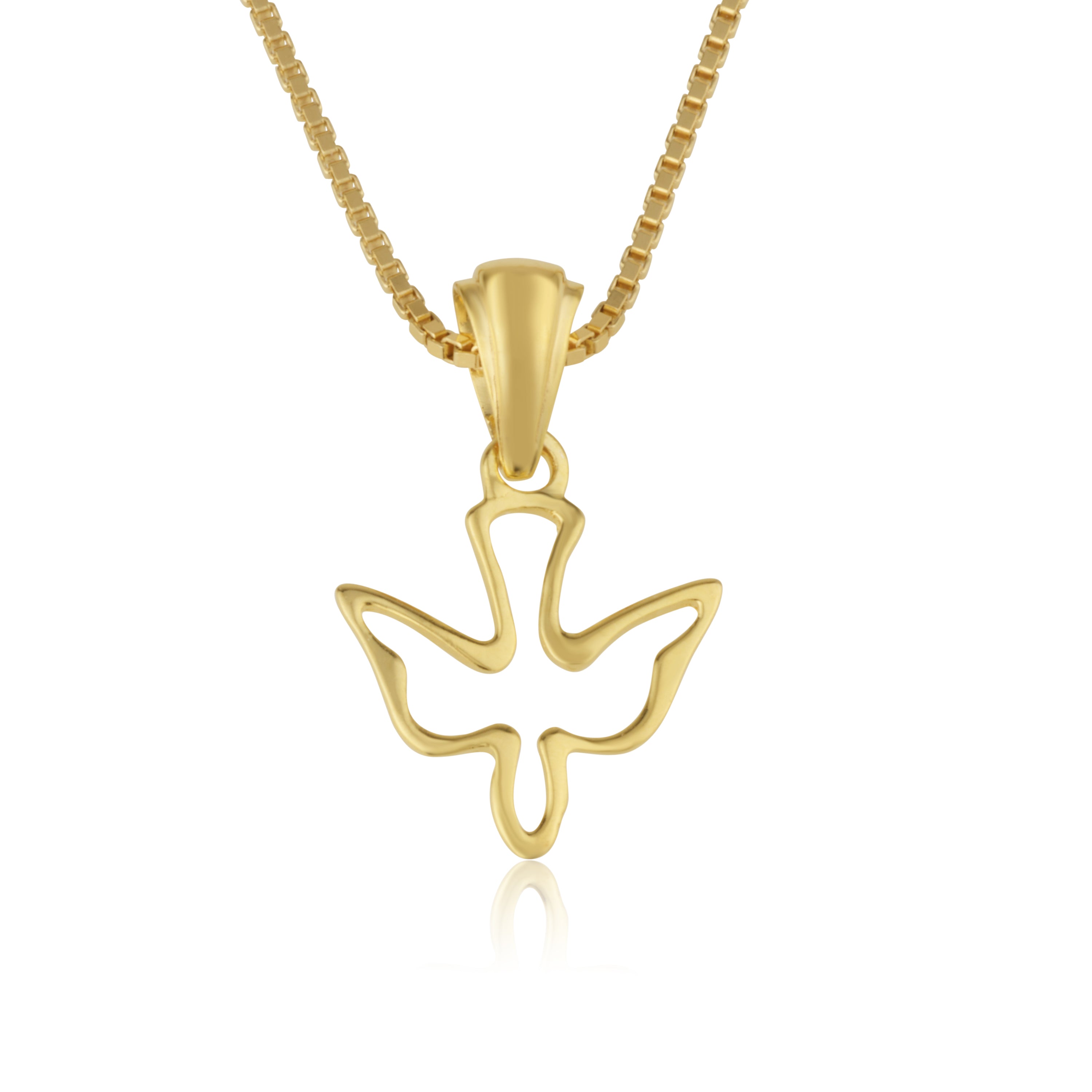 Pendant - 14k Gold Holy Spirit – Magdala Gift Shop